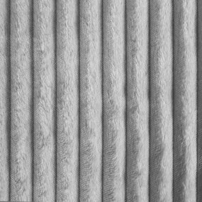 DEKA Z MIKROFLANELU SOFT 170X210 CM STŘÍBRNÁ