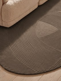 Ted Baker, Kusový koberec Ted Baker Kensington 106401 Brown, 120x170, hnědá, kancelář