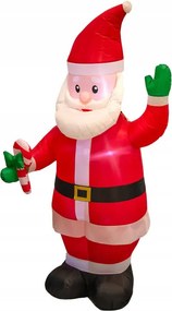 Nafukovací Santa Claus s LED osvětlením 210 cm