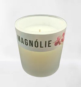 Fajnpocit svíčka ve skle s vůní rozkvetlých Magnólií