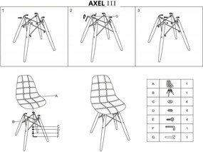 Židle AXEL