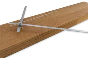 Dřevěné dubové nástěnné hodiny moderní design I SENTOP MAS019-AMBER