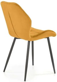 Jídelní židle Halmar K453 hořčicová