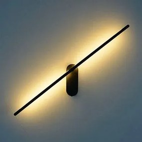 Nástěnná LED lampa Kinkiet I černá
