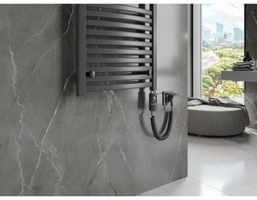 Mexen Helios, elektrické topné těleso 1200 x 500 mm, 600 W, antracitová, W103-1200-500-2600-66