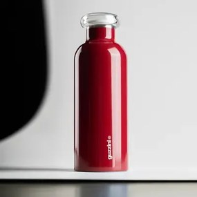 Guzzini Energy 500 ml červená / Termoláhev / Nerezová ocel / 12 h tepl