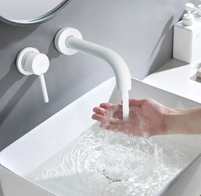 Baterie pod omítku Rea Lungo White Mat + BOX