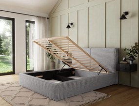 Pesillo postel + Dřevěný rám/Standardní zdvih/kontejner 140x200