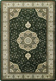 Berfin Dywany, Kusový koberec Anatolia 5328 Y (Green), 150x300, zelená, kancelář