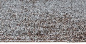 Metrážový koberec SERENITY-BET 16, šíře role 400 cm, Hnědá, Vícebarevné