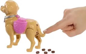 MATTEL Panenka Barbie s pejskem na procházce / od 3 let