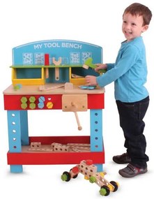 Bigjigs Toys Dřevěný pracovní stůl