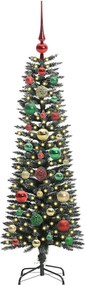 Umělý vánoční stromeček Zelená 120 cm PVC, plast a ocel 3395924