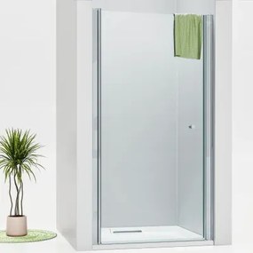 ALFA Chrom 100 Čiré Sprchové dveře do niky jednokřídlé