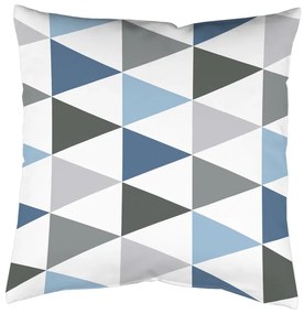 Home Wohnideen Povlak na polštář, potisk, Sisori, Modrá Rozměr textilu: 50 x 50 cm