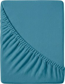 Froté prostěradlo EXCLUSIVE tmavě tyrkysové 90 x 200 cm