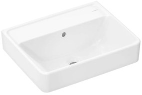 Hansgrohe Xanuia Q - Umývátko 50x39 cm, s přepadem, bez otvoru pro baterii, SmartClean, bílá 61143450