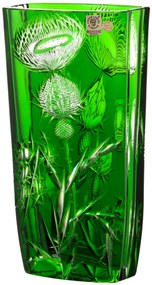 Váza Thistle, barva zelená, výška 255 mm