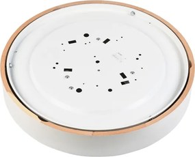 Stropní svítidlo NATURAL 5xE27/15W/230V pr. 47,5 cm borovice/bílá