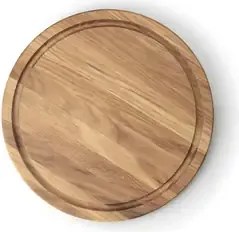 Continenta Prkénko na steaky dub / Prkénko / O 28 cm / kulaté / dubové