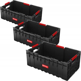 Qbrick System One Box 2.0 box na nářadí velký koš nádoba 35 l x 3