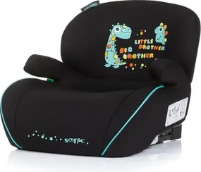 CHIPOLINO Podsedák Sonic i-Size 125-150cm Isofix, Dino