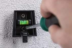 P 94610 Solární LED osvětlení zdí Sonlig pohybové čidlo (IR) IP65 hranaté 286x137mm 3000K 2x9W antracit umělá hmota - PAULMANN