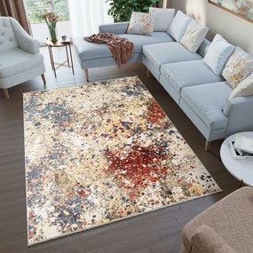 Stylový koberec s abstraktním vzorem do obývacího pokoje Šírka: 200 cm | Dĺžka: 305 cm