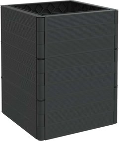 Zahradní truhlík antracitový PP 154984