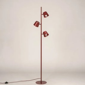 Stojací lampa Snap Fosca Red Trio