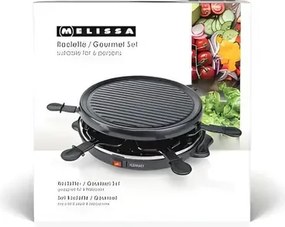 Melissa Raclette Gourmet Set / Raclette gril / pro 6 osob / 800 W / O