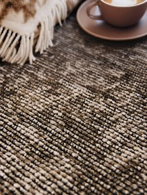 ELLE Decoration, Běhoun Brilliance Prisma 106312 Beige z kolekce Elle, 80x250, hnědá, ložnice