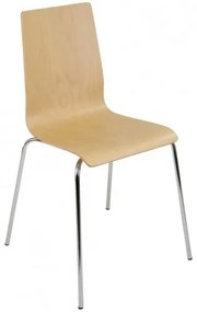 Jednací židle KLASIK 48 dřevěná - nosnost 120 kg - výběr barevného provedení - 3D804