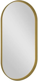 Sapho AVONA oválné zrcadlo v rámu 50x100cm, zlato mat - AV500G