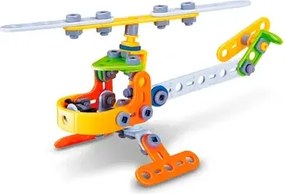 Malý Mechanik Junior Vrtulník / Stavebnice / 73 dílů / 30 x 18 cm / od