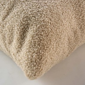Dekorační polštář z materiálu bouclé 45x45 cm Wooly – douceur d'intérieur