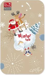 Dog Fantasy Winter Tale hnědý S / Svetr pro psy