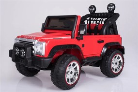 Ramiz Elektrické autíčko Jeep Rover Courage, FM rádio, EVA kola červené