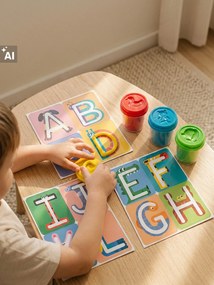Sinsay - Kreativní sada s modelínou a kartami - vícebarevná