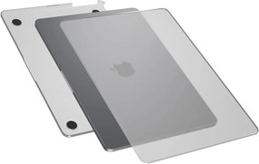 Epico slim shell for macbook air 13,6" m2 (2022)/m3 (2024) (a2681/a3113) - matná šedá 64710101900002