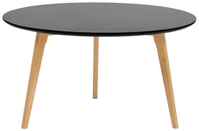 Jednoduchý černý odkládací stolek TENNESSEE Beliani