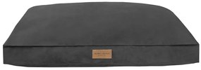 Bowl&Bone Republic Luxusní polštař pro psa Classic Graphite VELIKOST: L - 95 x 70 x 10 cm
