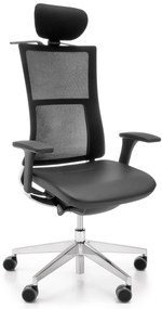 ProfiM - Kancelářská židle VIOLLE 151SFL s vysokým síťovaným opěrákem a Synchro