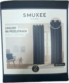 Velurové záclony na průchodkách Granátové 140 x 250 cm 2 ks