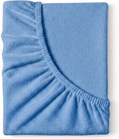 Kvalitex Froté dětské prostěradlo světle modré 60x120cm