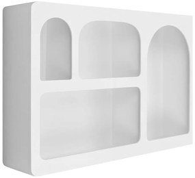 Bílá patrová police 60 cm Bryne – House Nordic