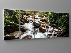 Liox Obraz divoká řeka Rozměr: 125 x 50 cm