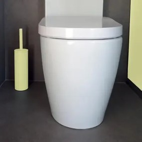 Spirella AKIRA WC štětka matná žlutá / ocel