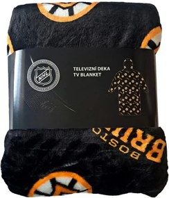 Mikinová televizní deka NHL Boston Bruins - vel. S