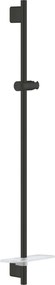 Grohe Rainshower SmartActive - Sprchová tyč s poličkou, 90 cm, matná černá 266032430